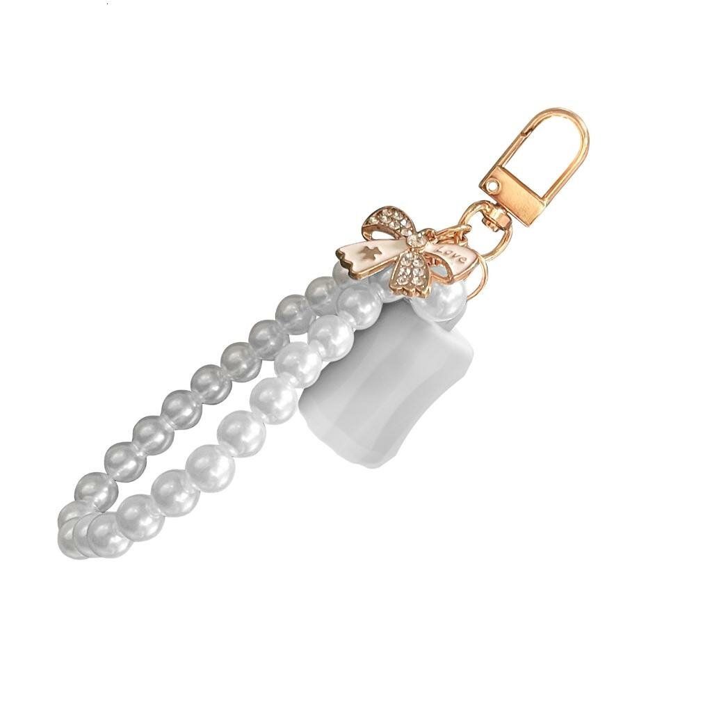 Силиконовый держатель для бальзама для губ с клипсой, Белый