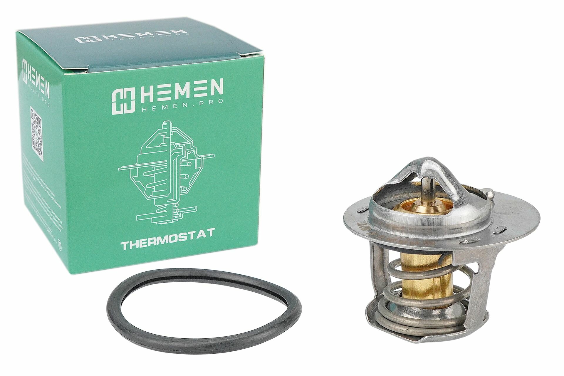 Термостат HEMEN Москвич 3, JAC JS4, S3, J7, J3 88* (HT052)