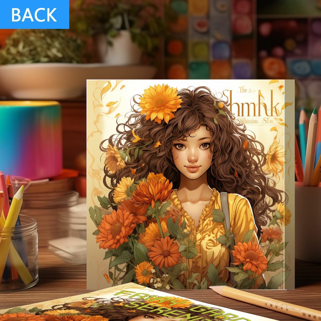 Лучшие книги-раскраски для детей, серия книг-раскрасок для детей и взрослых на тему цветочных фей