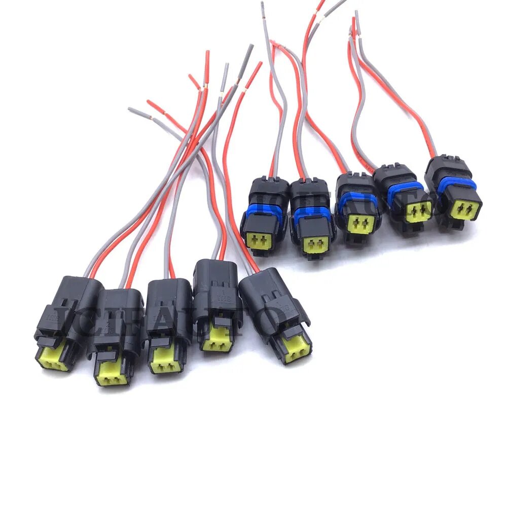 Датчик давления гидроусилителя руля, штекер датчика, соединительный провод для Peugeot 307 406 10PC