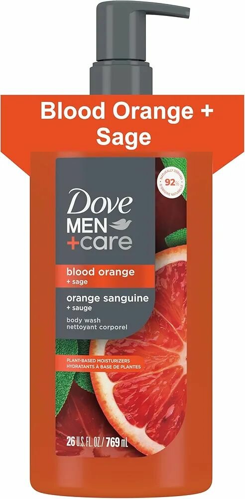 Гель для душа мужской Dove Men + Care, Blood Orange + Sage