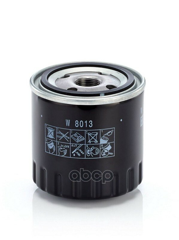 Масляный фильтр NISSAN/RENAULT 1.9D-3.0D 08 MANN-FILTER арт. W8013
