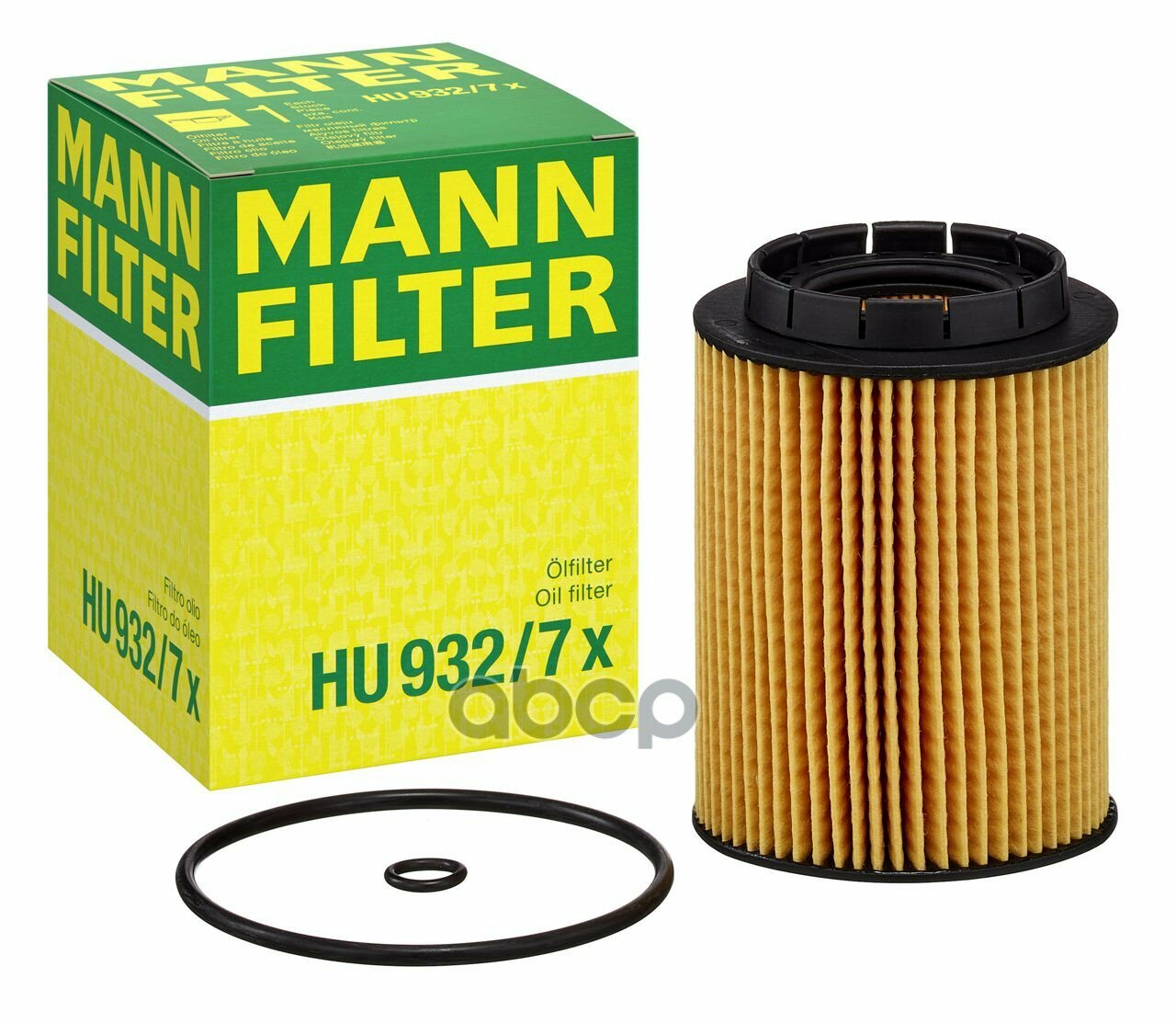 Фильтр масляный VW (VOLKSWAGEN) Touareg I (7L) 03-10 шт. MANN-FILTER арт. HU 932/7 X