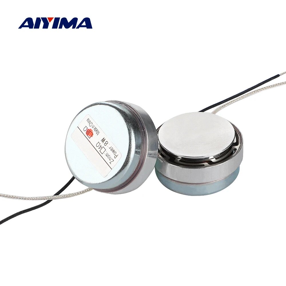 AIYIMA 2 шт. мини динамики 30 мм