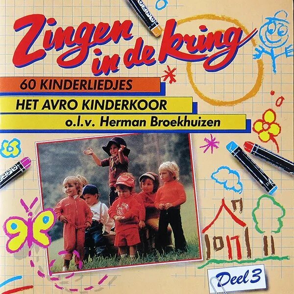 Het AVRO Kinderkoor o.l.v. Herman Broekhuizen - Zingen In De Kring - Deel 3 EX