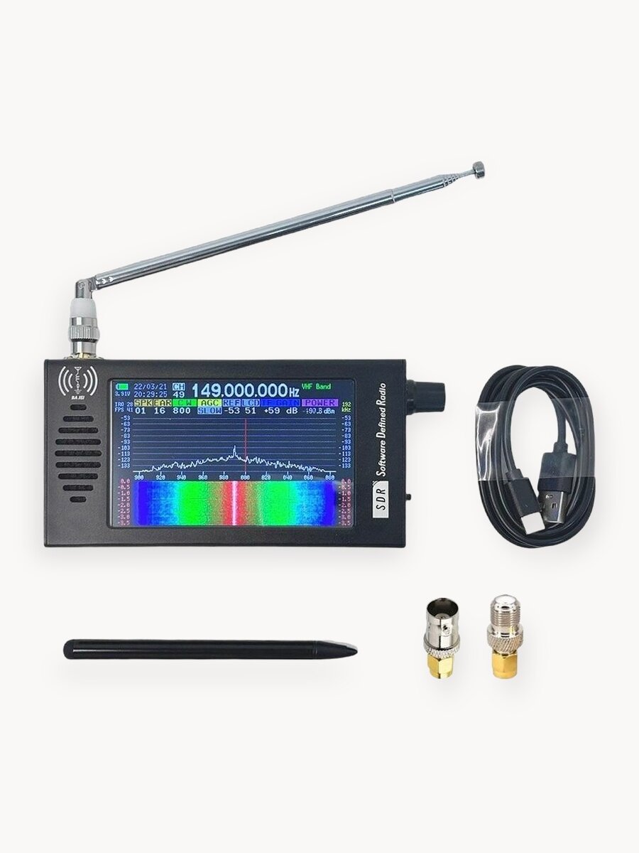 SDR радиоприемник DSP цифровая демодуляция короткие волны FM СВ SSB CW ХАМ радиоприемник