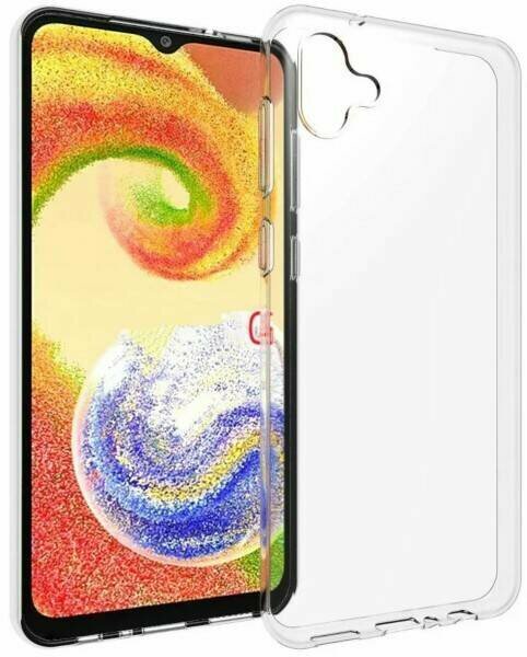 Чехол-накладка BoraSCO для Samsung Galaxy A04 SM-A045 (Прозрачный)