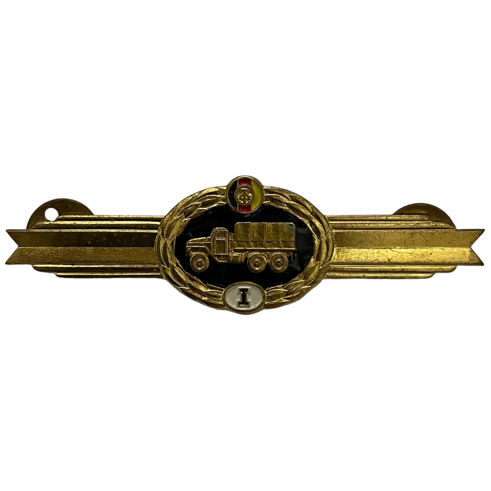 Знак классности армии "Автосервис" I класс ГДР 1985-1990 гг.