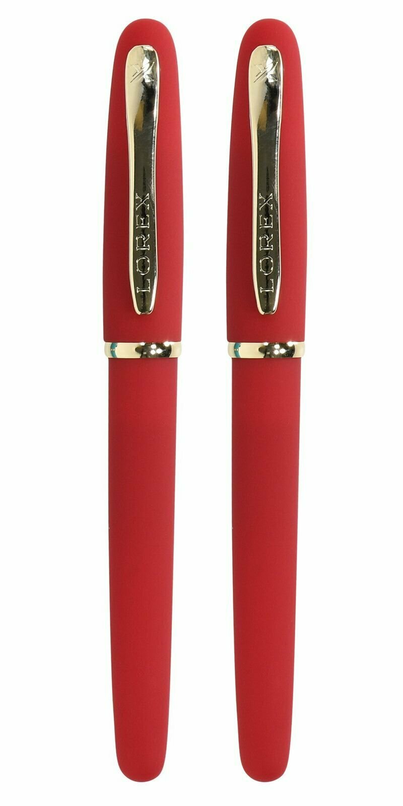 Ручка шариковая подарочная LOREX Grande Soft, синий, 0,7 мм, пластиковый футляр, 2 шт