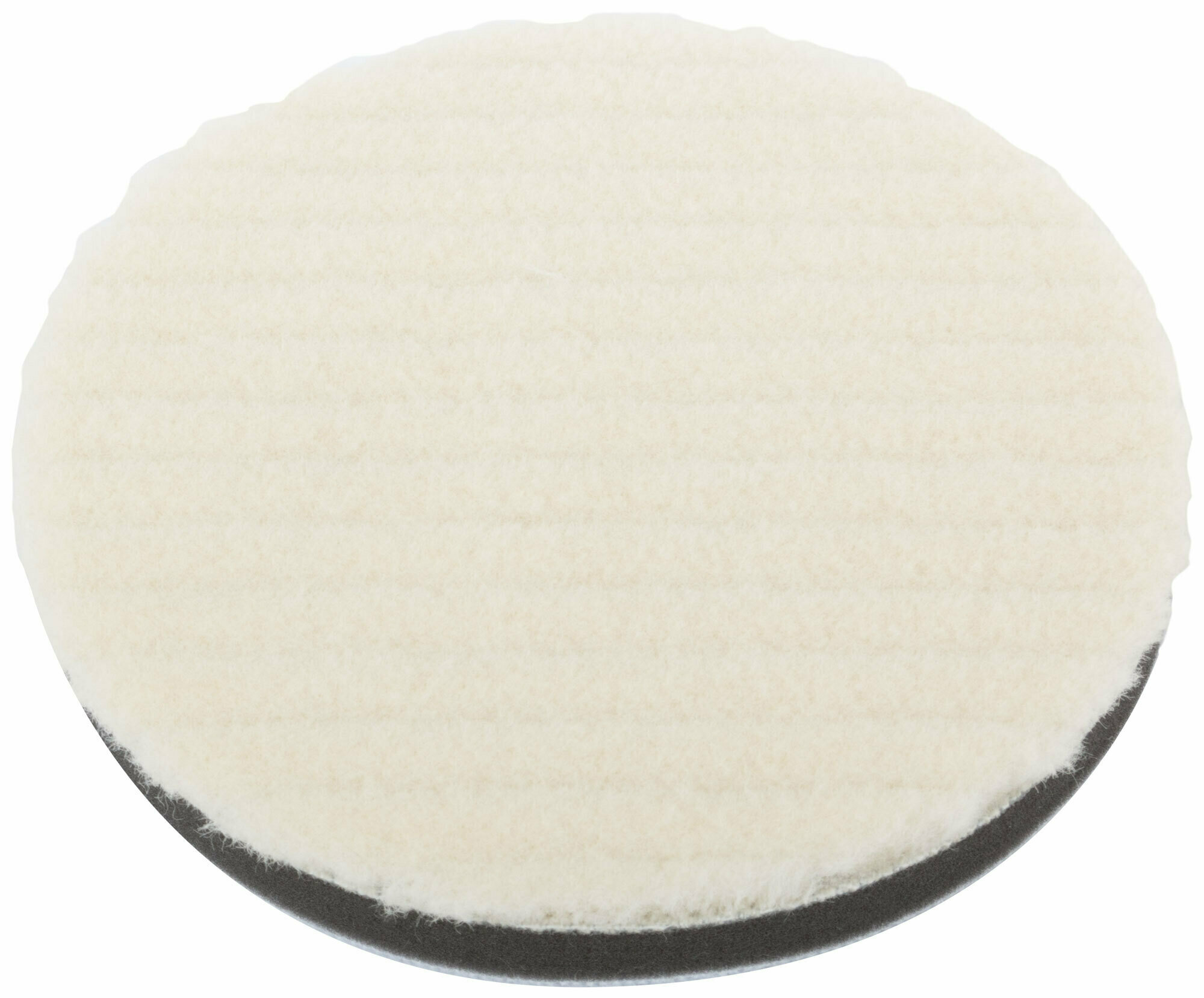 Круг полировальный шерстяной (липучка), FIT, 125х16 мм