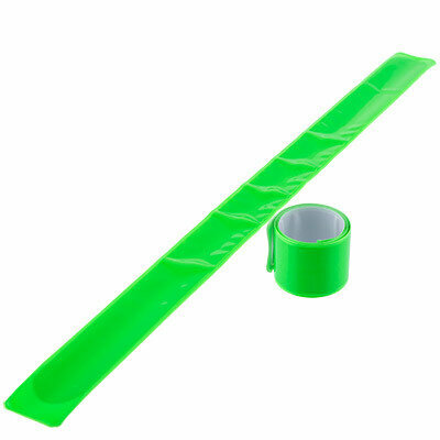 Браслет, Фликер самофиксирующийся светоотражающий "Gamma" FLK-34,100% ПВХ,30 мм, 1 шт №03 ярко-салатовый