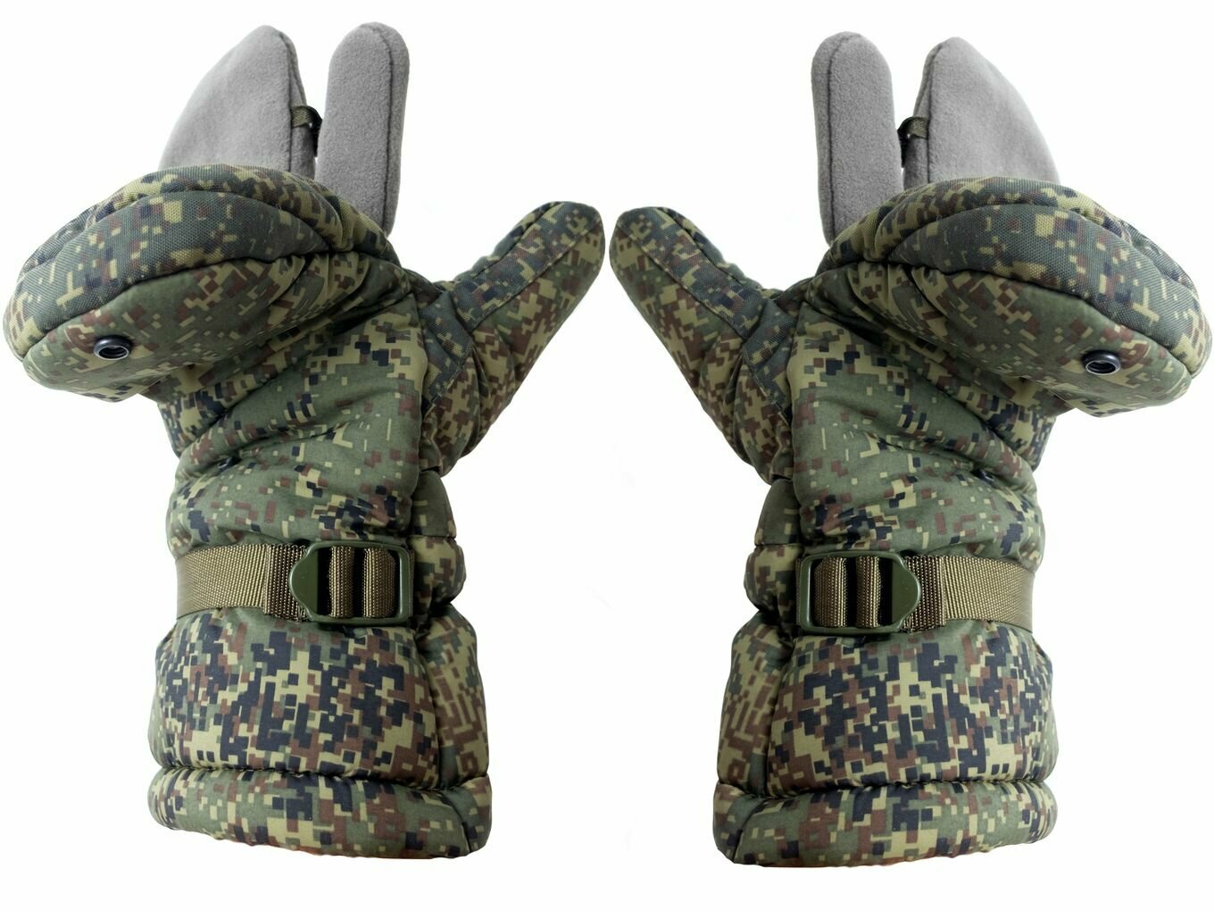 Варежки - перчатки армейские вкпо / вкбо военные уставные (р.24-28) для рыбалки