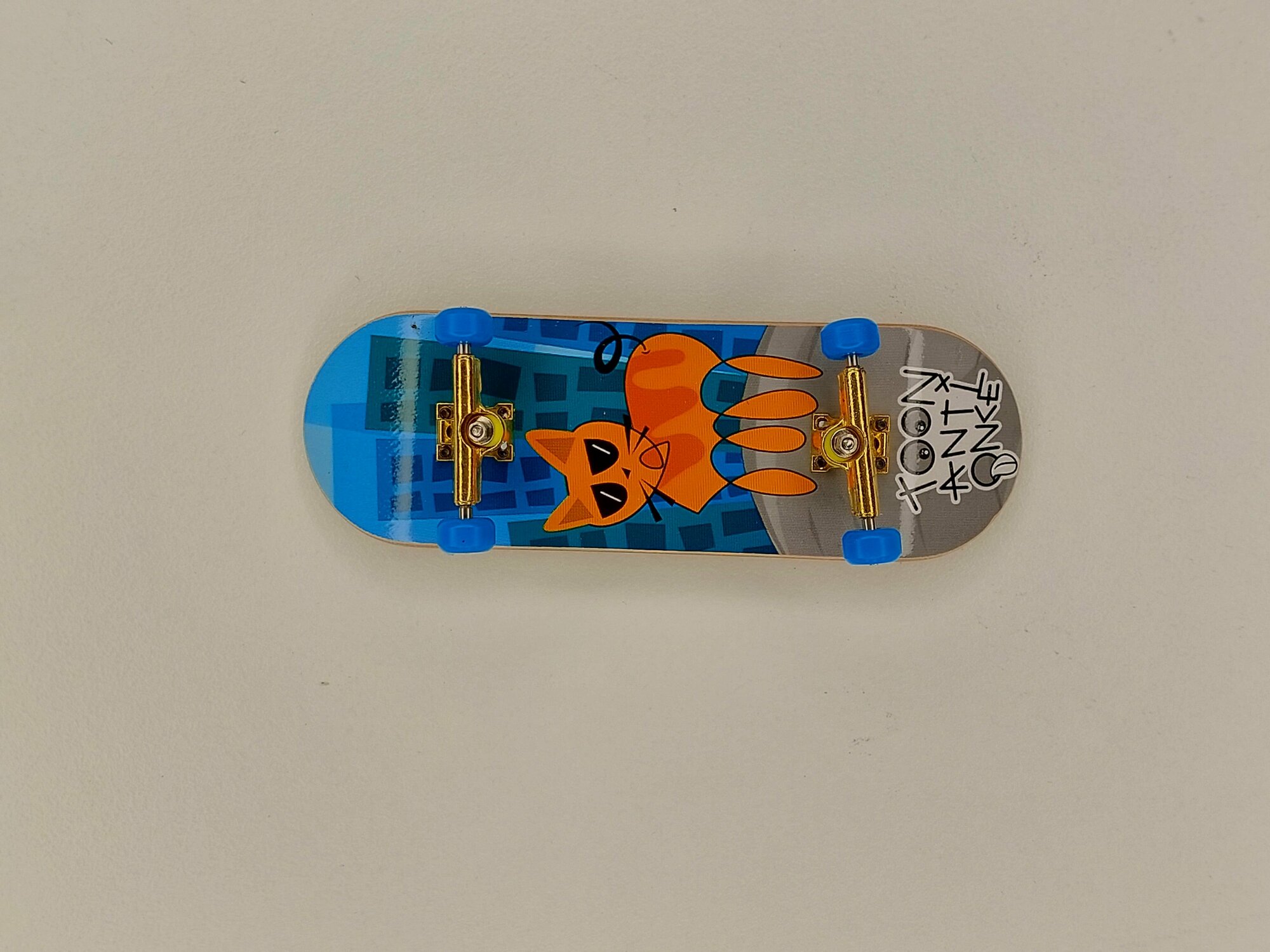 Anti-Once / СкейтГо / Фингерборд, профессиональный fingerboard Anti-Once Deck 32 mm, пальчиковый скейтборд 8