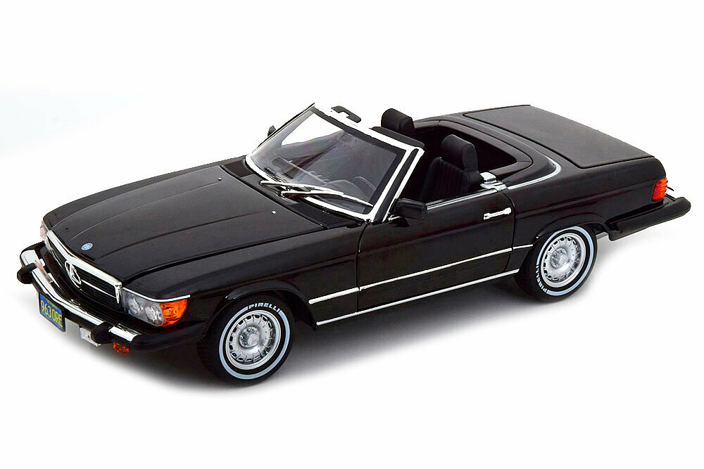 Mercedes W107 450SL R107 us-version american gigolo 1979 black / мерседес 450СЛ американская версия черный