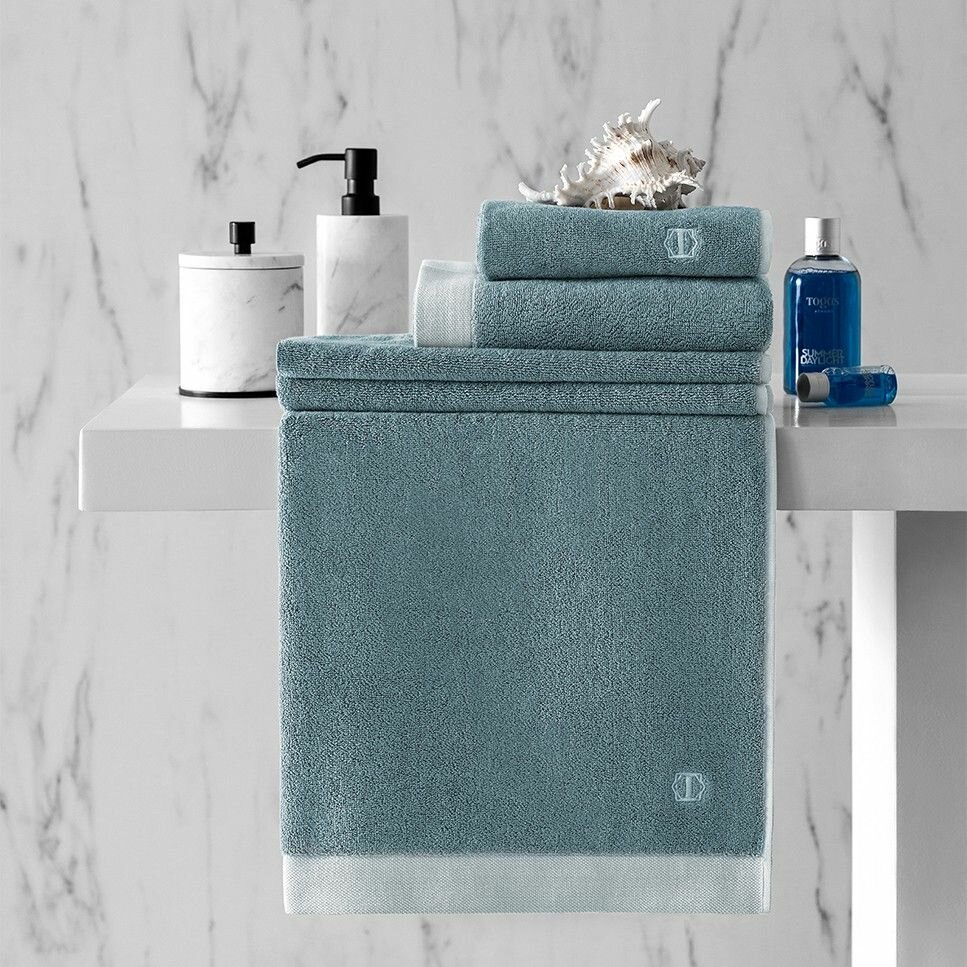 Конвилл бирюз Полотенце двустороннее 70х140, 1 пр, 100% хлопок, 600 г/м2
