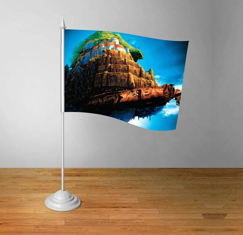 Флажок Небесный замок Лапута, Tenkuu no Shiro Laputa №1