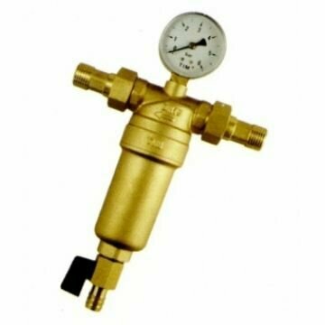 Фильтр с манометром (металл) 3/4 ViEiR