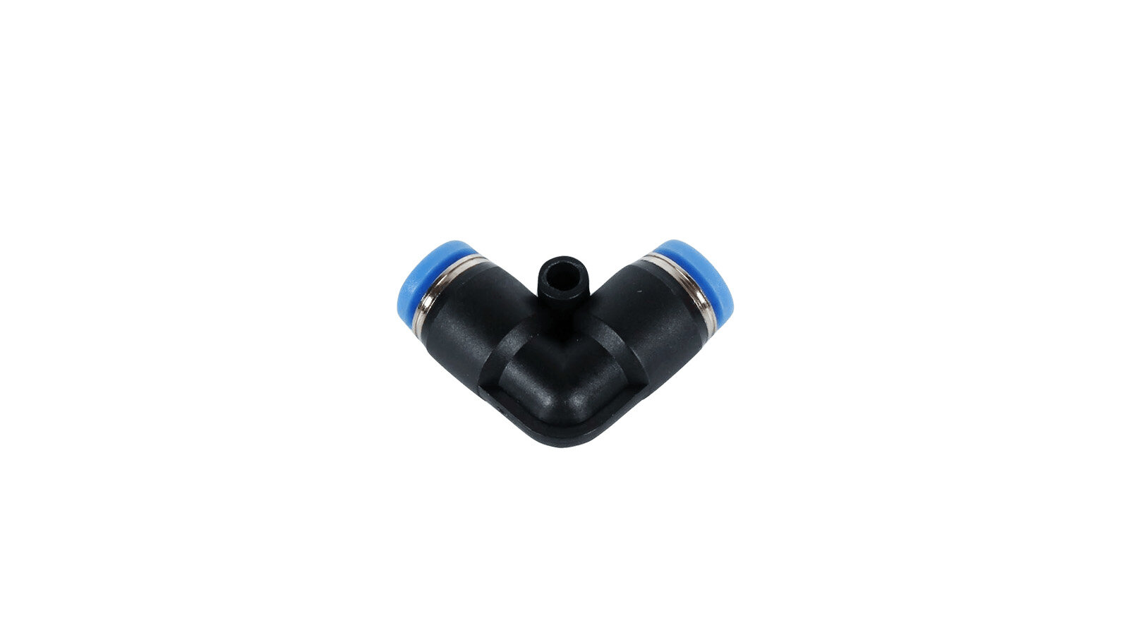 Фитинг пневматический цанговый пластиковый Г-образный PUL 4