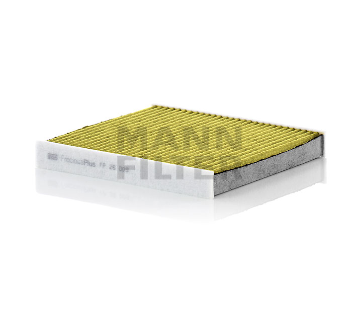 MANN-FILTER FP26009 (1711 / 17545K / 17570) фильтр салона Audi (Ауди) a3 12-, Seat (Сеат) leon 12-, scoda Octavia (Октавия)
