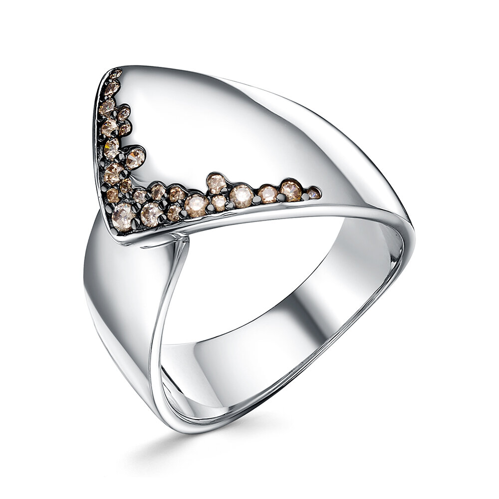 Кольцо, серебро, 925 проба
