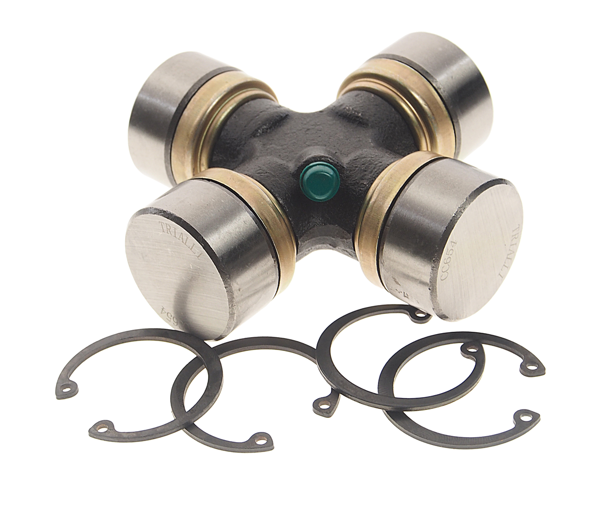 Крестовина ГАЗ-53 вала карданного в сборе (35х98мм) (стопорные кольца) в сборе TRIALLI