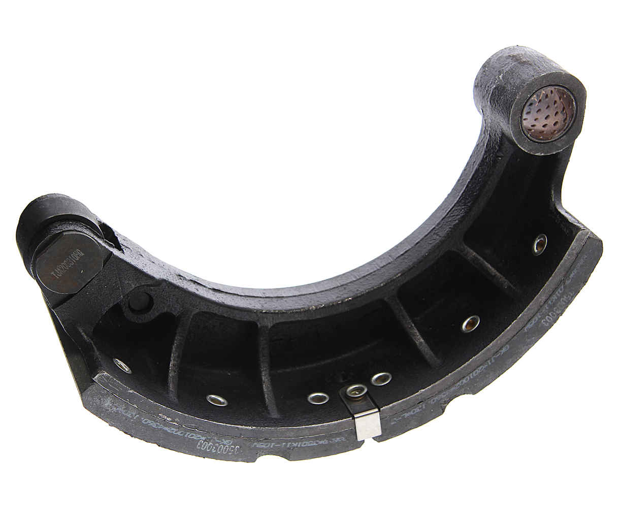 Колодки тормозные JAC N120 КАМАЗ Компас-12 передние барабанные (1шт.) (верхняя) OE