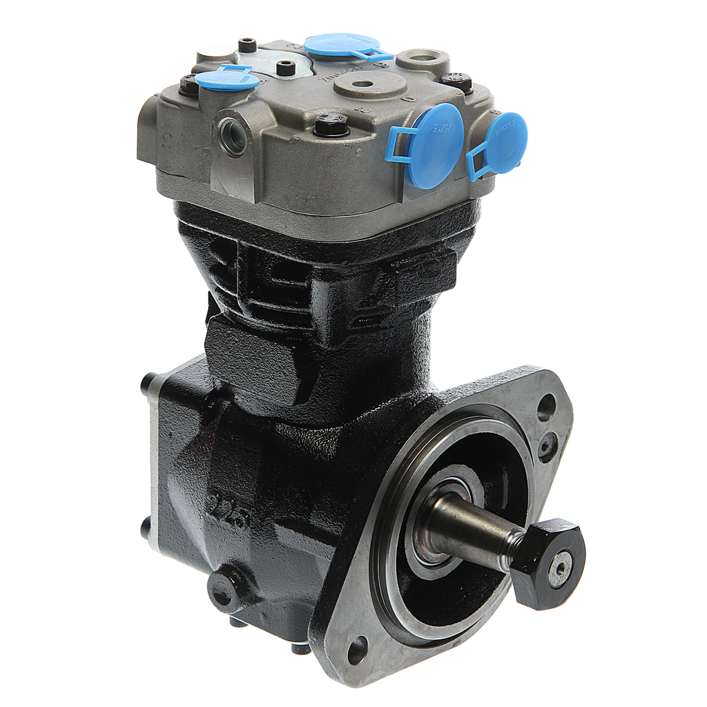 Компрессор КАМАЗ-4308, ПАЗ, кавз дв. CUMMINS ISBe (1 цил.) возд. охлаж. без шкива MEGAPOWER