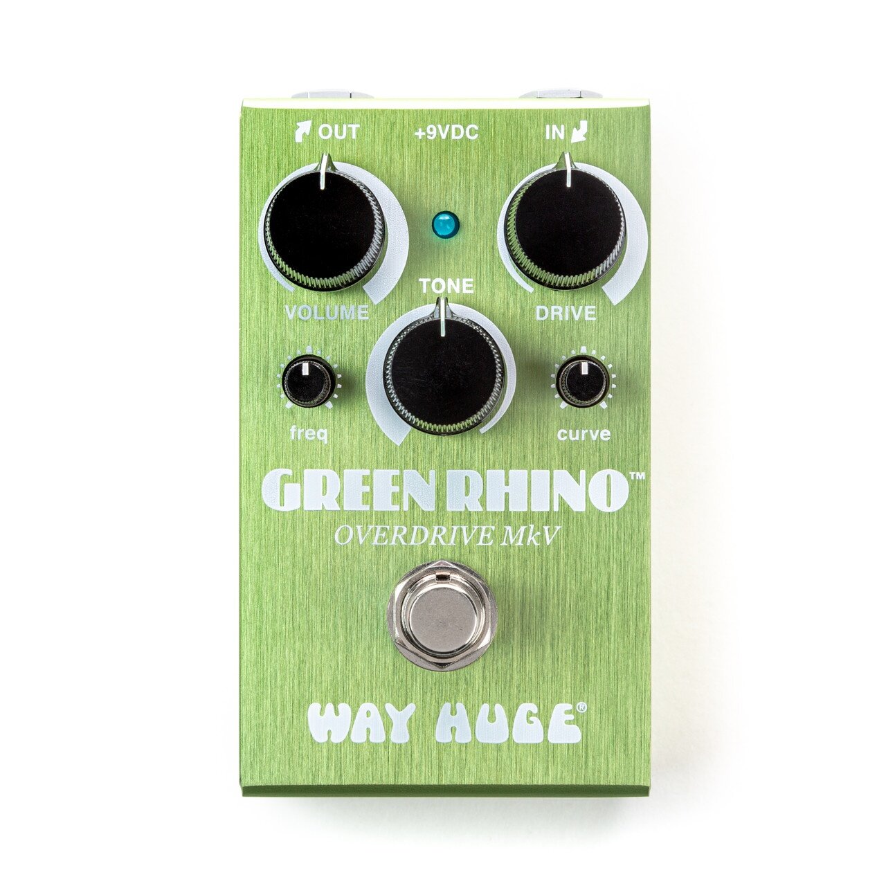 Педаль эффектов Dunlop WM22 Way Huge Green Rhino Overdrive MkV