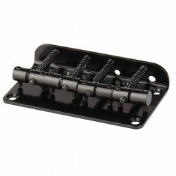 Бридж для 4-струнной бас-гитары Musiclily M216BK, черный