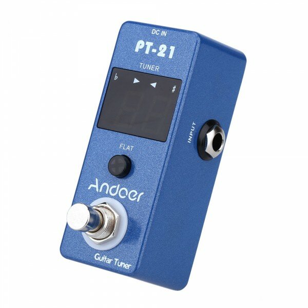 Педаль тюнер ANDOER PT-21 GUITAR TUNER