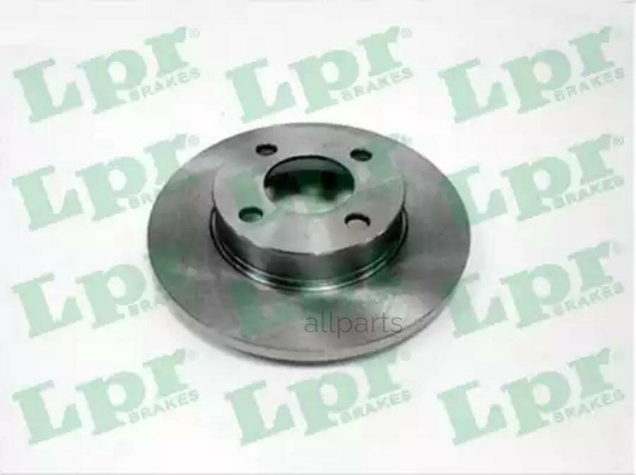 LPR A1081P Диск тормозной AUDI 80 86>91/100 76>88 передний не вент.