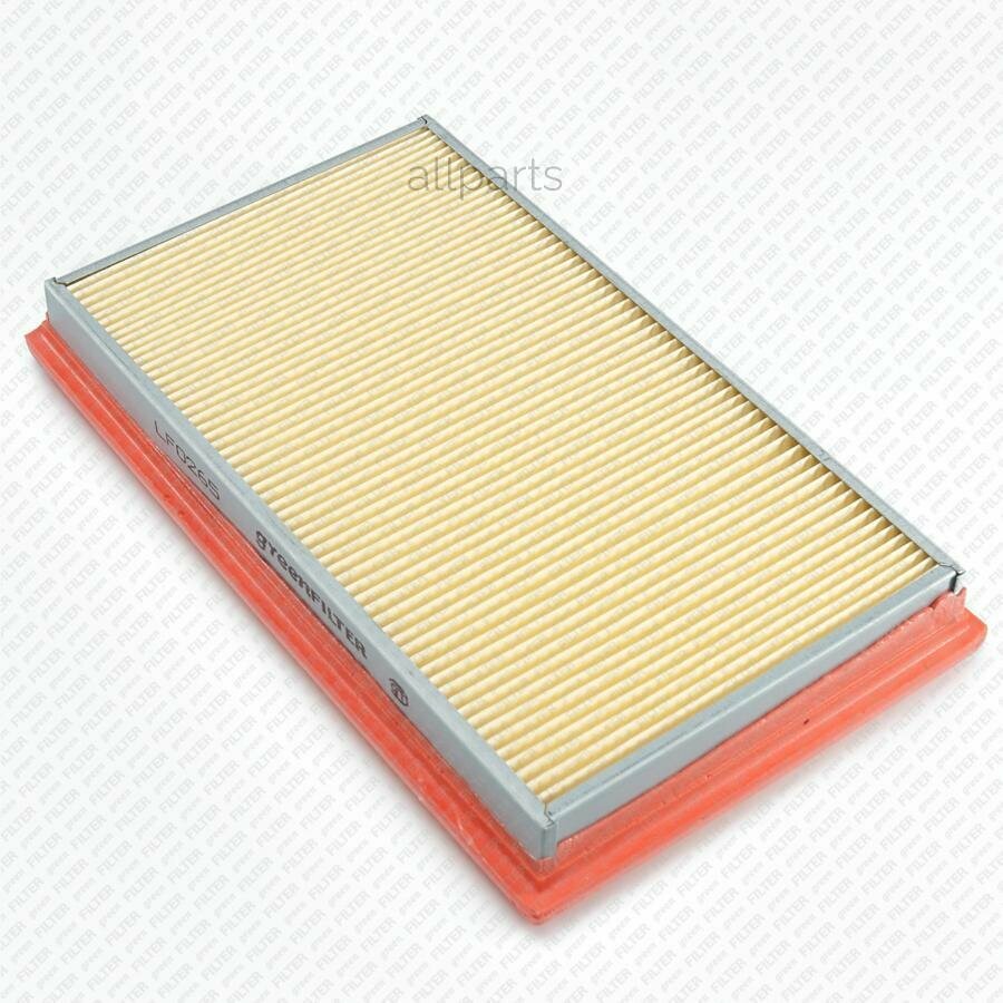 GREEN FILTER LF0265 фильтр воздушный NISSAN ALMERA, PRIMERA, X-TRAIL SUBARU FORESTER, IMPREZA, LEGACY 1.6-2.0 16V 91 -