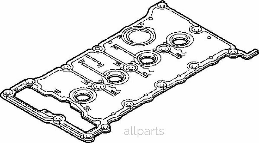 ELRING 388.170 Прокладка клапанной крышки Audi A4, VW Passat 2.0 20V ALT 00>