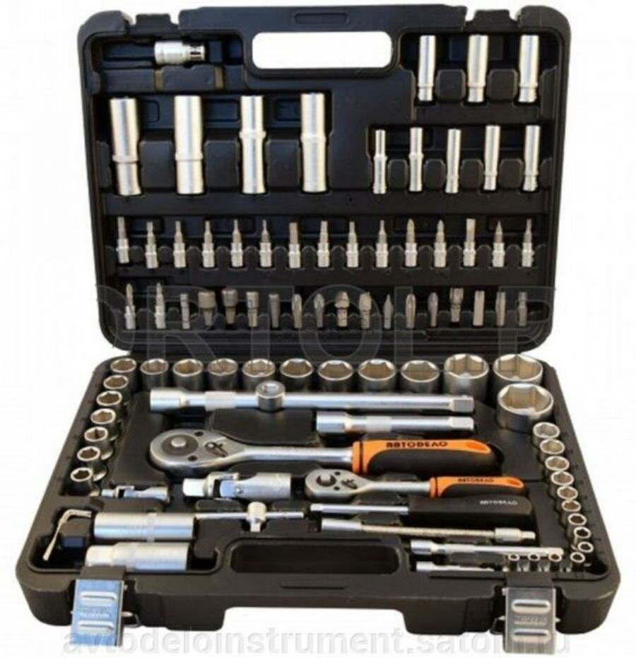 Автодело 39894 Набор головок торц. И вставок 94пр.1/21/4DR АвтоDело 39894