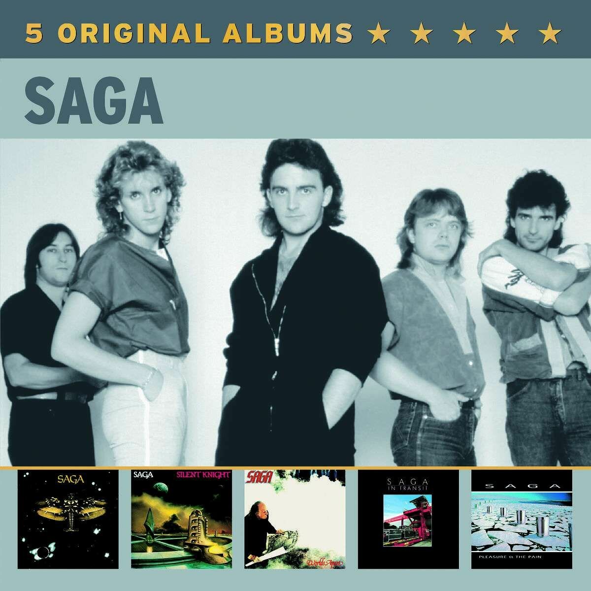 Диск Saga - 5 Original Albums Vol.2 (5 CD)
