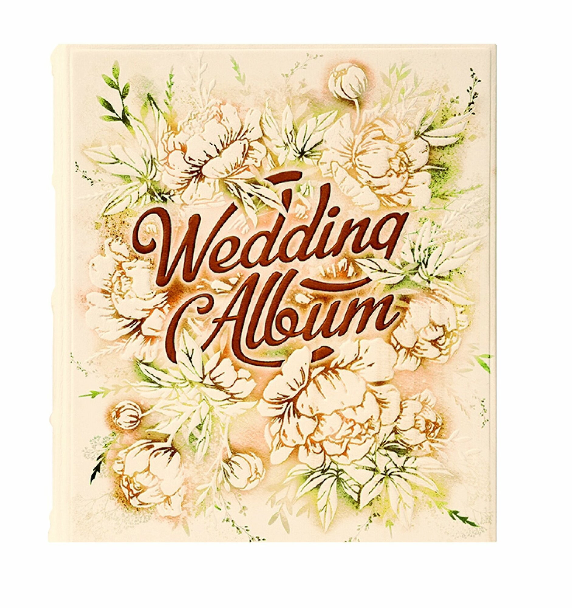 Макей Фотоальбом большой «Wedding Album». Цвет молочный