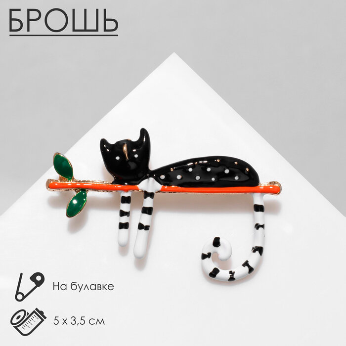 Брошь, эмаль