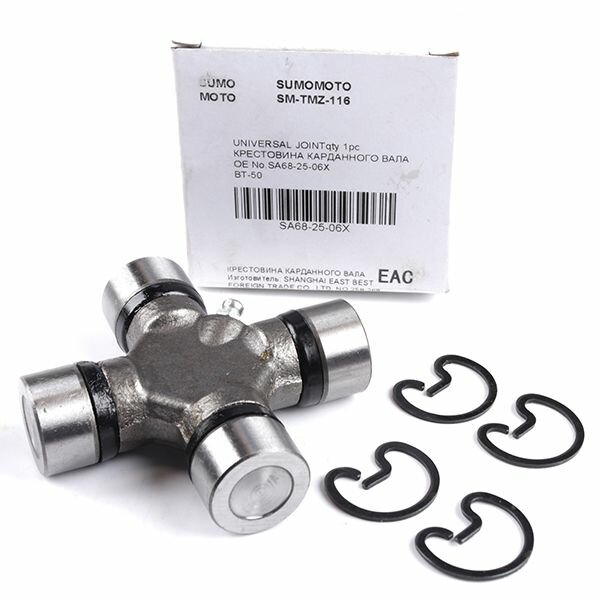 Крестовина карданного вала SM-TMZ-116 SUMOMOTO OEM SA68-25-06X Mazda BT-50, UN