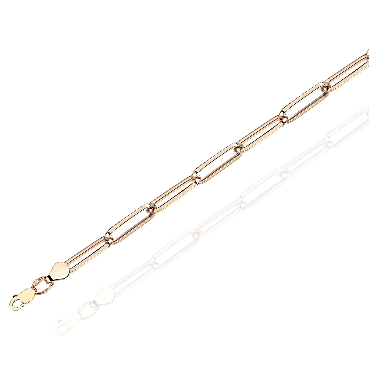 Цепь красное золото, 585 проба