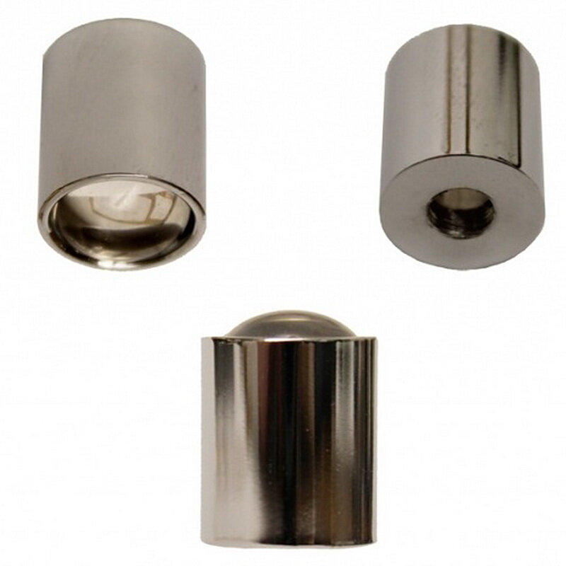 Линза Cariitti CR-09 (1540083, хром, резьба М5, для волокна D=1-3 мм)