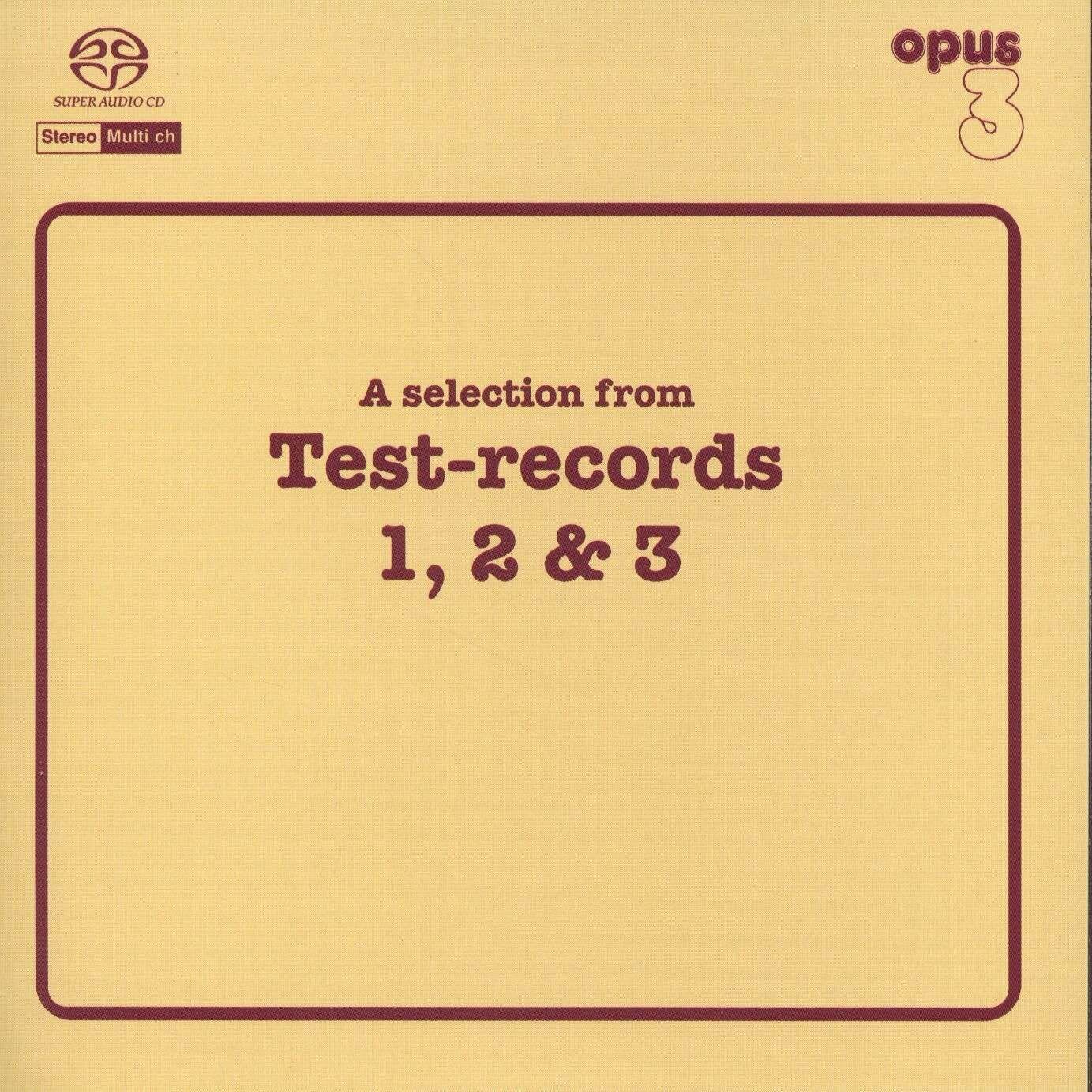 Диск Opus 3 - A Selection From Test Records 1, 2 & 3 (1 CD)