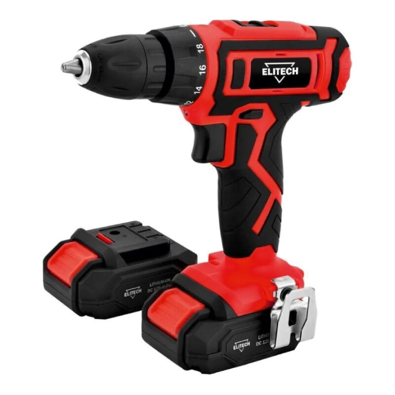 Шуруповерт аккумуляторный ELITECH ДА 122СЛ (E2201.015.01)