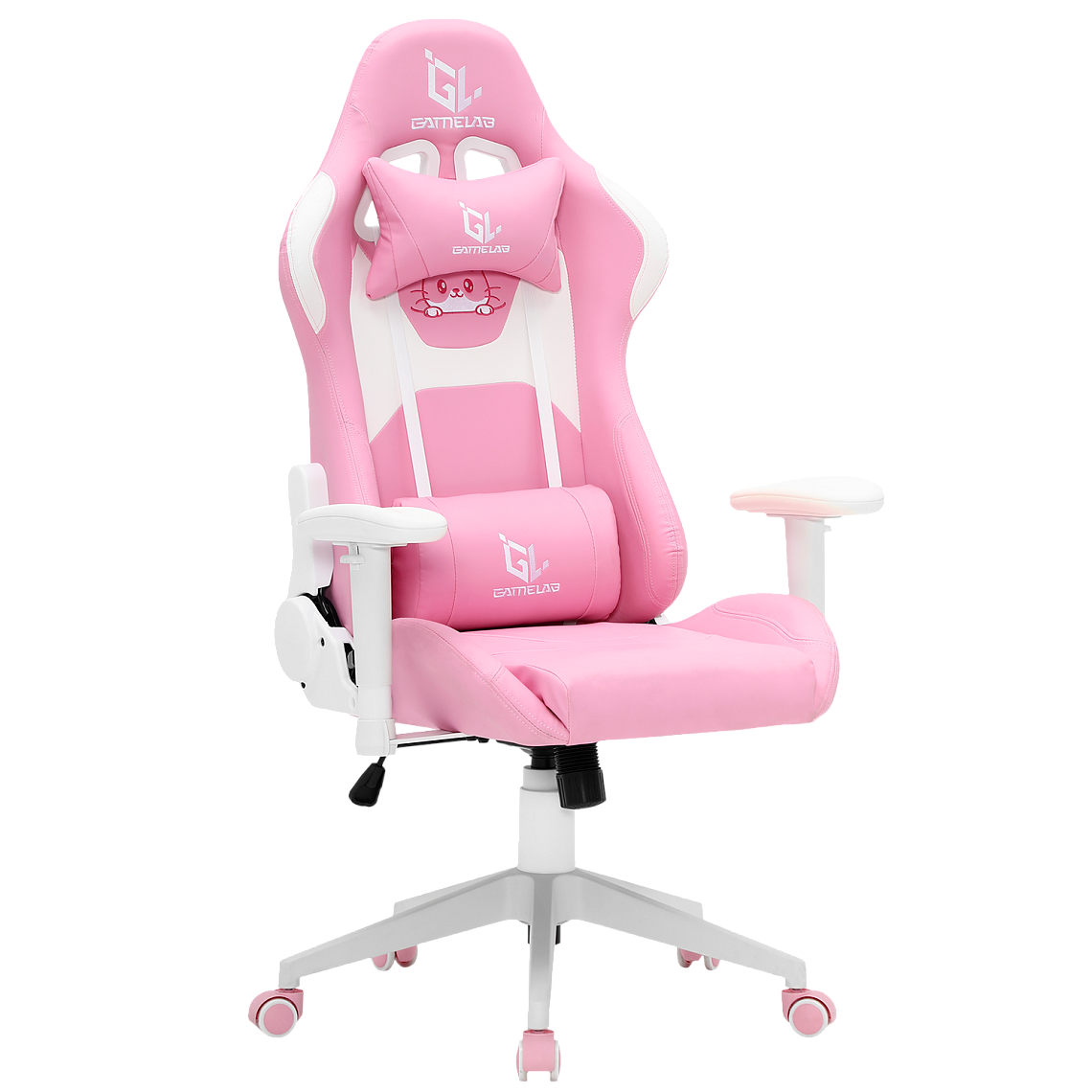 Кресло компьютерное игровое Гамелаб Китти(Кресло компьютерное игровое GAMELAB KITTY) Pink