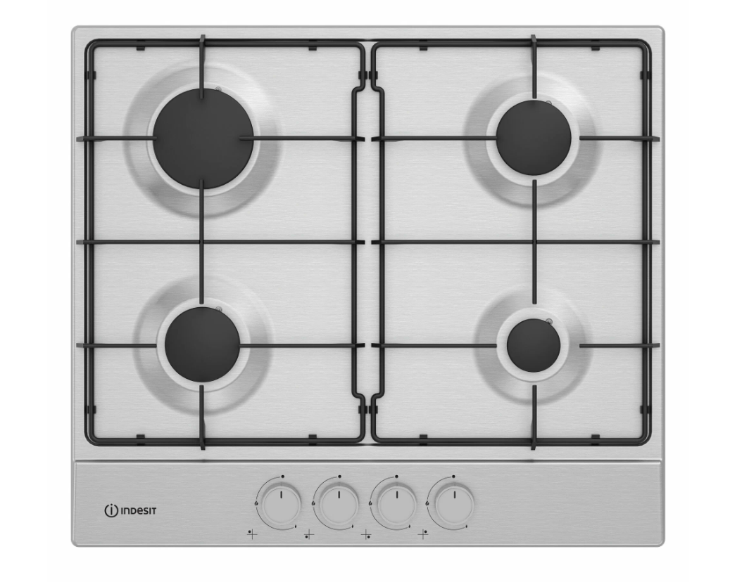 Встраиваемая варочная поверхность INDESIT THPM 641 W/IX/I нерж