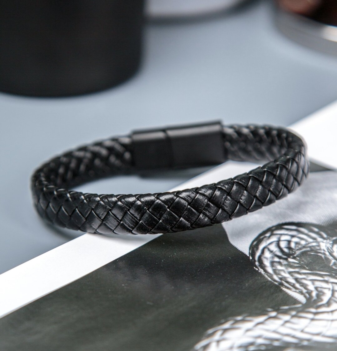 Славянский оберег, плетеный браслет, металл