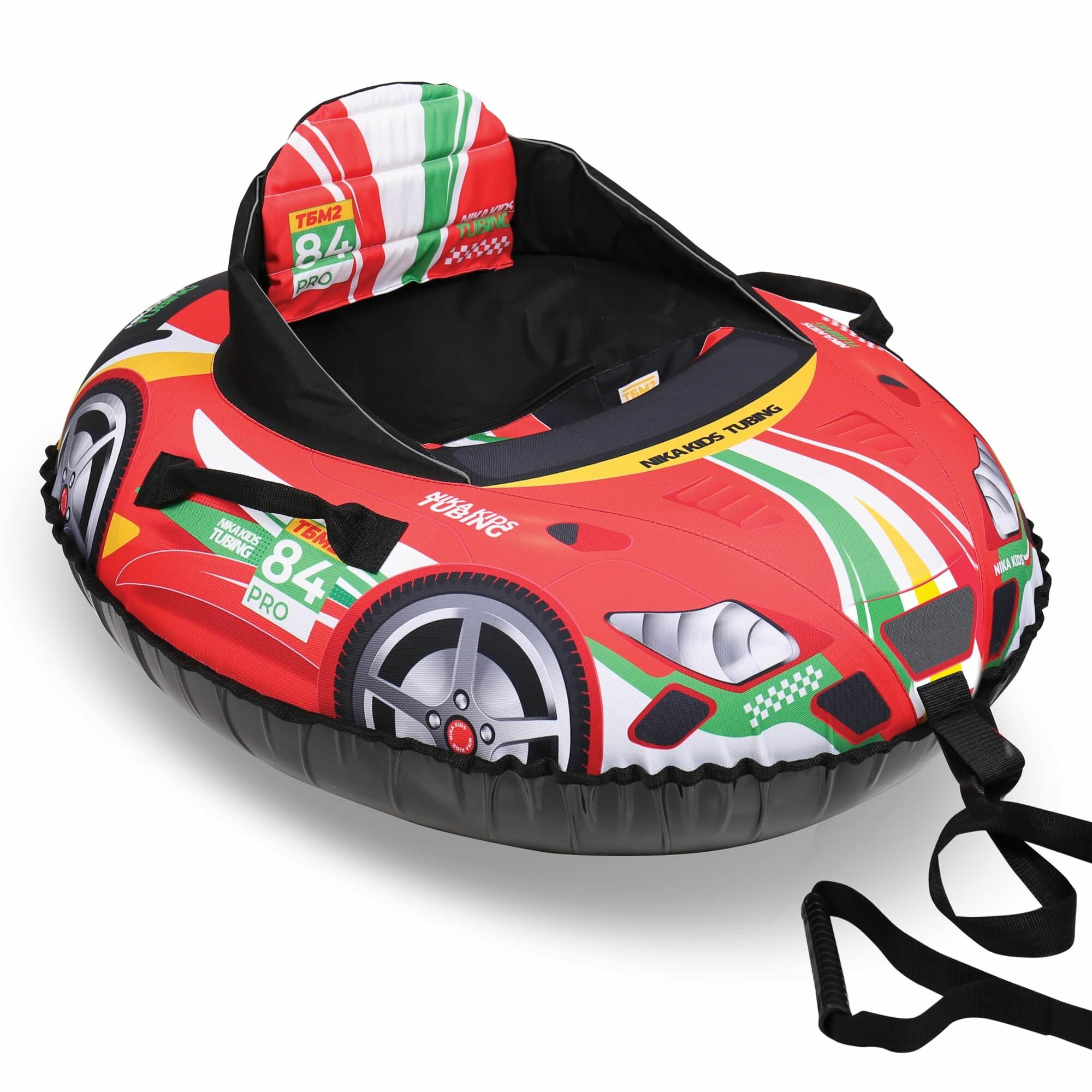 Тюбинг 94*78 см, спортивный автомобиль, ТБМ2/СА, нагрузка до 100 кг