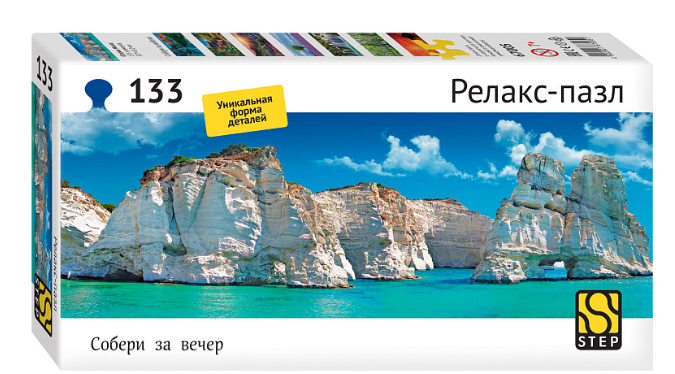 Пазл Остров Милос, Релакс-пазл, 133 детали
