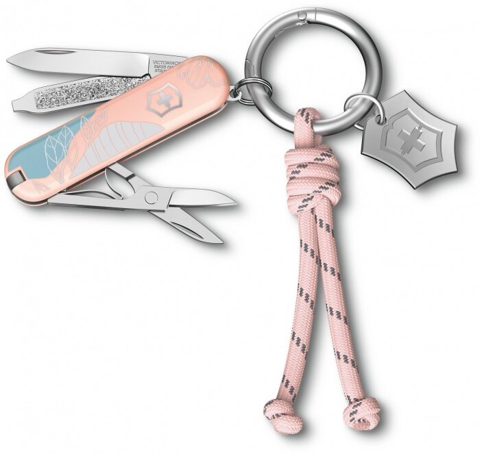 Victorinox 0.6223. E221 Нож перочинный victorinox classic sd paris style (0.6223. e221) 58мм 7функц. розовый подар. коробка
