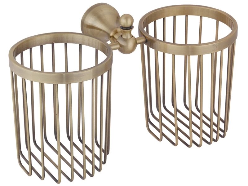 Двойной держатель освежителя воздуха Veragio Gialetta Bronzo VR. GIL-6454. BR