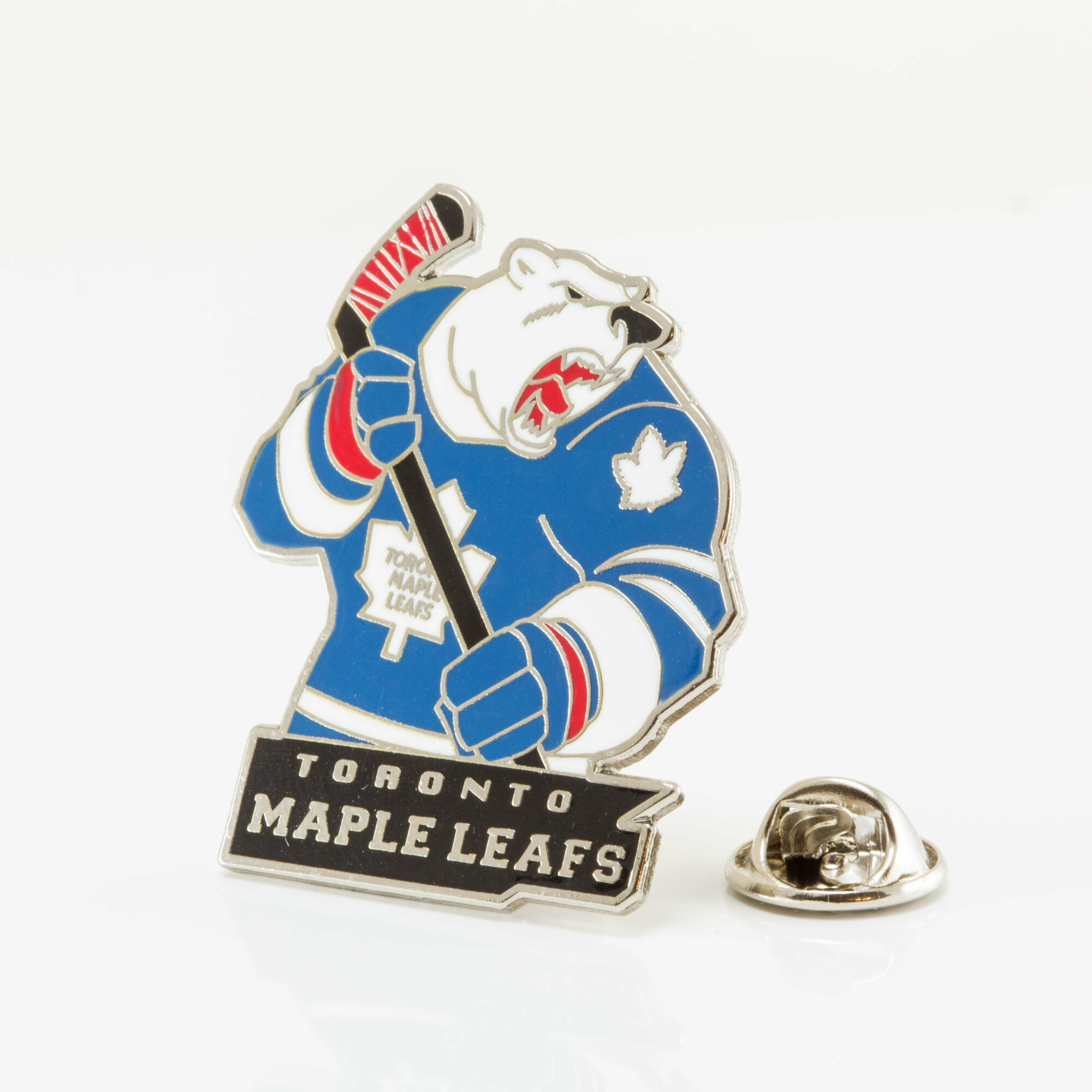 Хоккейный значок Торонто Мэйпл Ливз Маскот